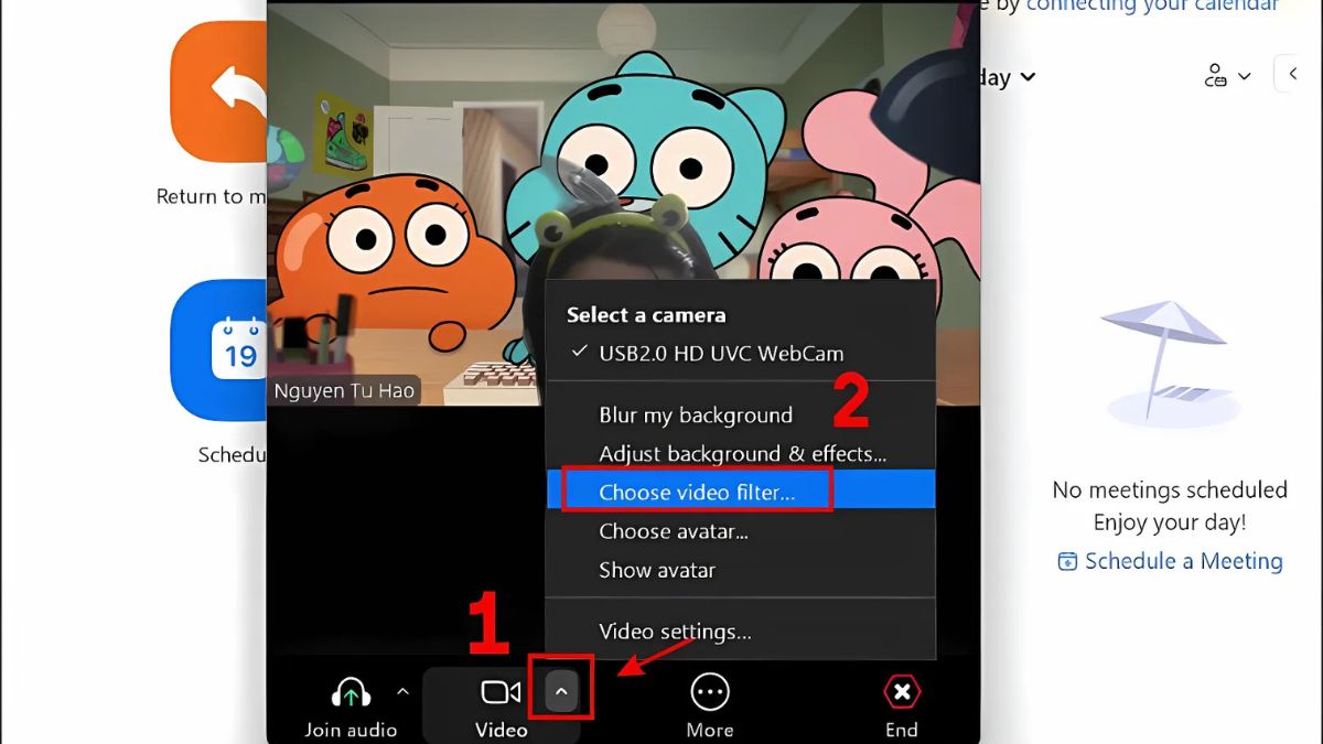 Cách dùng Filter trên Zoom đơn giản, hiệu quả cho người mới